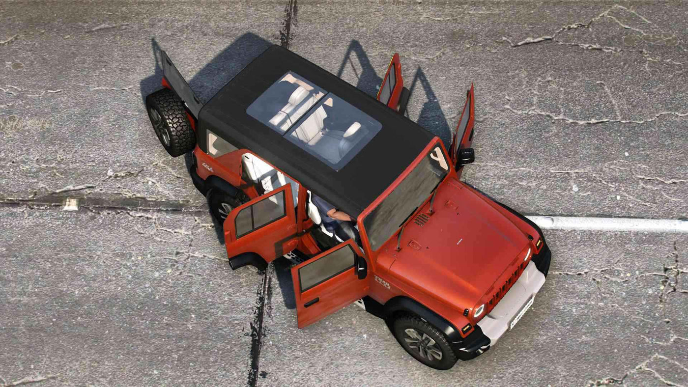 Mahindra Thar ROXX 2024 Car Mod GTA 5 – GTA India Mods