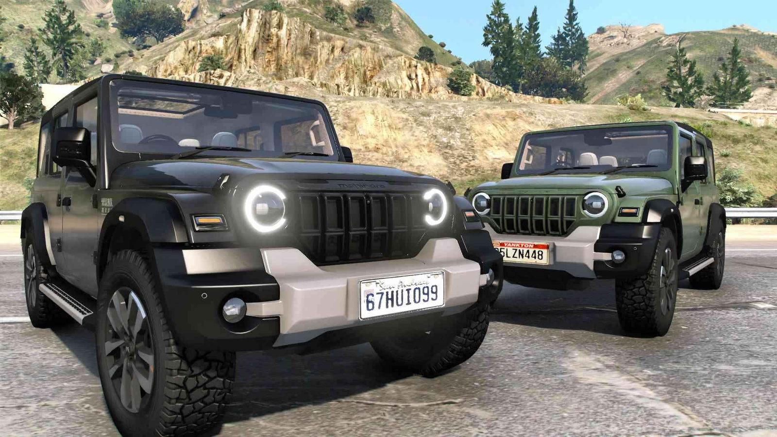 Mahindra Thar ROXX 2024 Car Mod GTA 5 – GTA India Mods