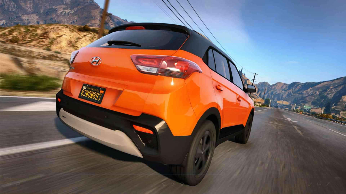Hyundai Creta 2019 Facelift Car Mod GTA 5 – GTAINDIAMODS