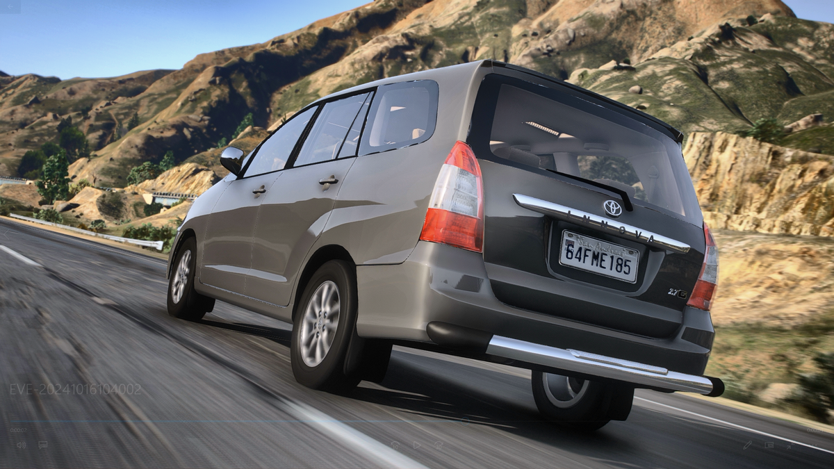 Toyota Innova Bundle 2015 Car Mod GTA 5 – GTAINDIAMODS