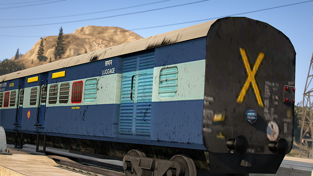Indian Train Mod V1 GTA 5 – GTA India Mods