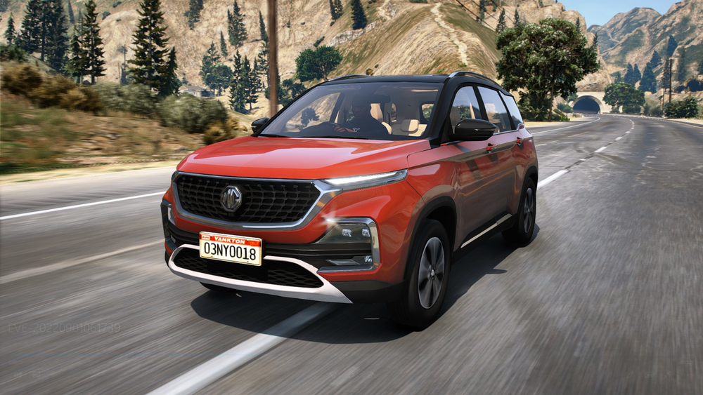 MG Hector 2022 Car Mod GTA 5 – GTA India Mods