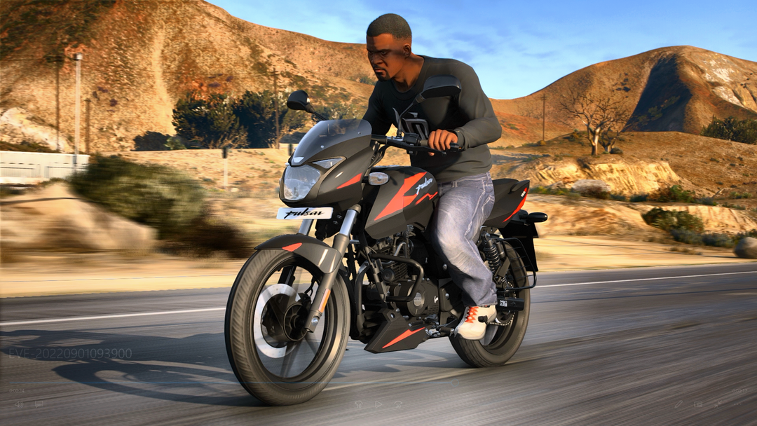 Bajaj Pulsar 180/150 2022 Bike Mod for GTA 5 – GTAINDIAMODS