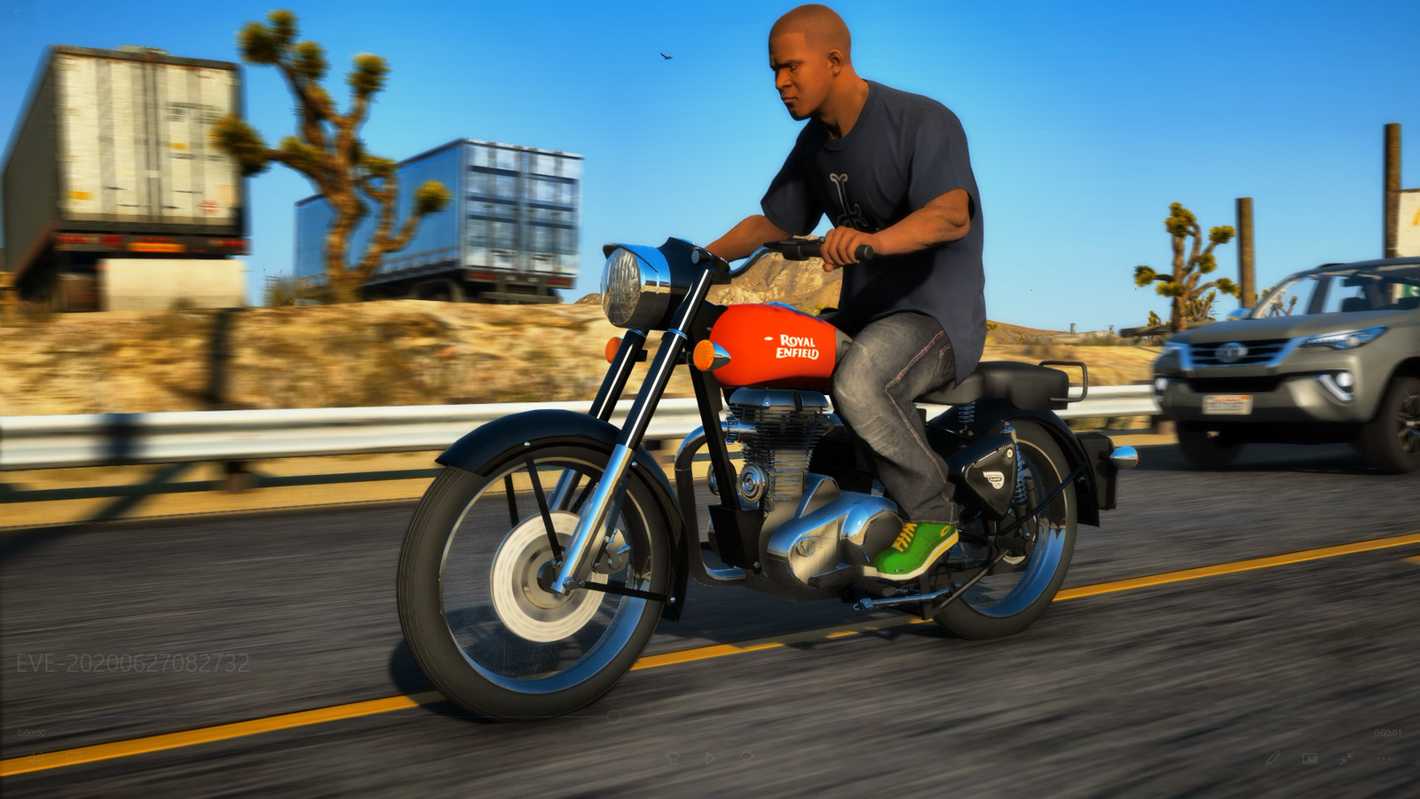 Royal Enfield Bullet 350 Classic Bike Mod GTA 5 – GTA India Mods