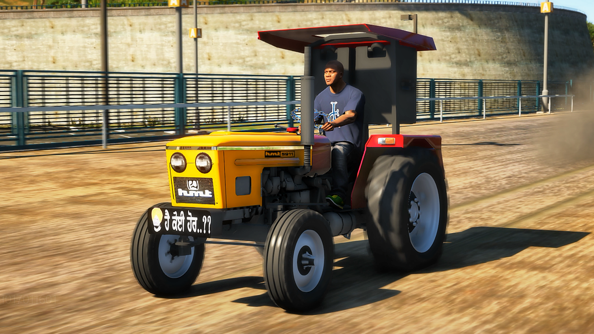 HMT 5911 Tractor Mod GTA 5 – GTA India Mods