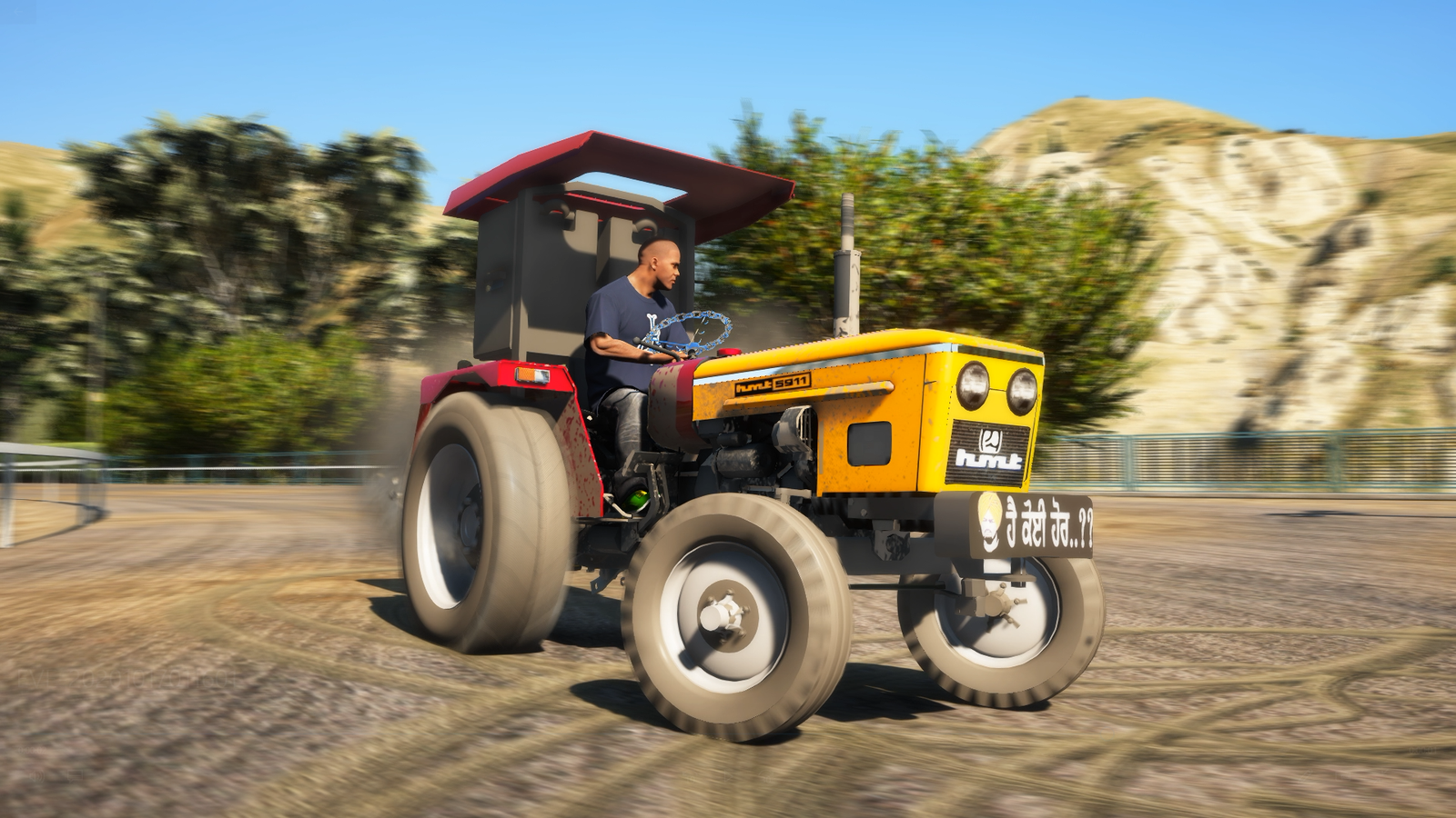 HMT 5911 Tractor Mod GTA 5 – GTA India Mods