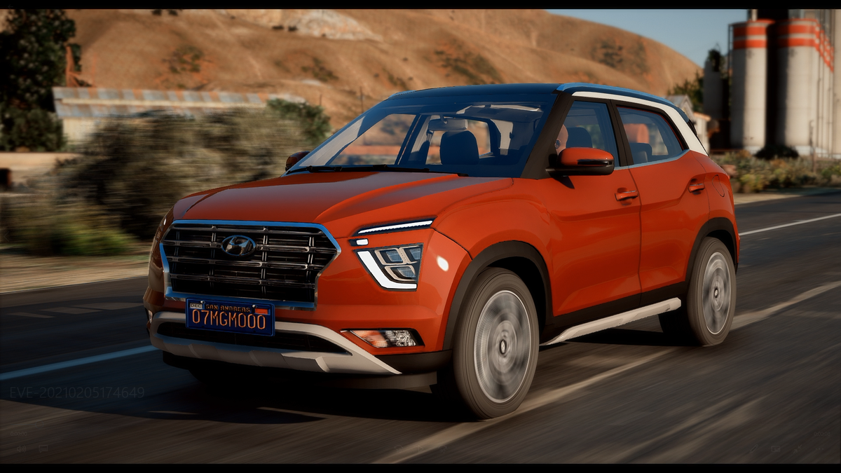 Hyundai Creta 2021 Car Mod GTA 5 – GTA India Mods