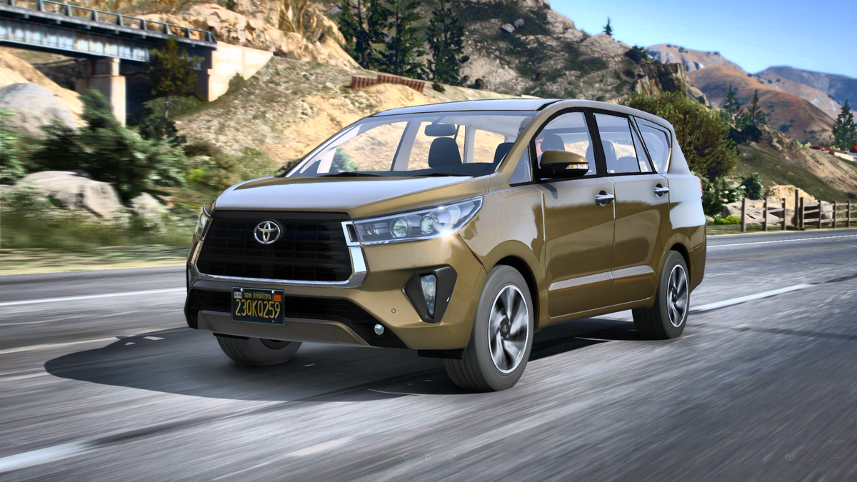 Toyota Innova Crysta 2021 Car Mod GTA 5 – GTAINDIAMODS