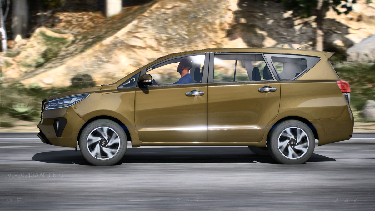 Toyota Innova Crysta 2021 Car Mod GTA 5 – GTA India Mods