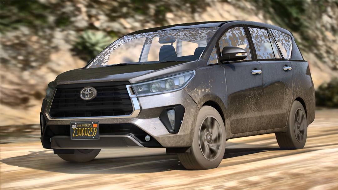 Toyota Innova Crysta 2021 Car Mod GTA 5 – GTAINDIAMODS