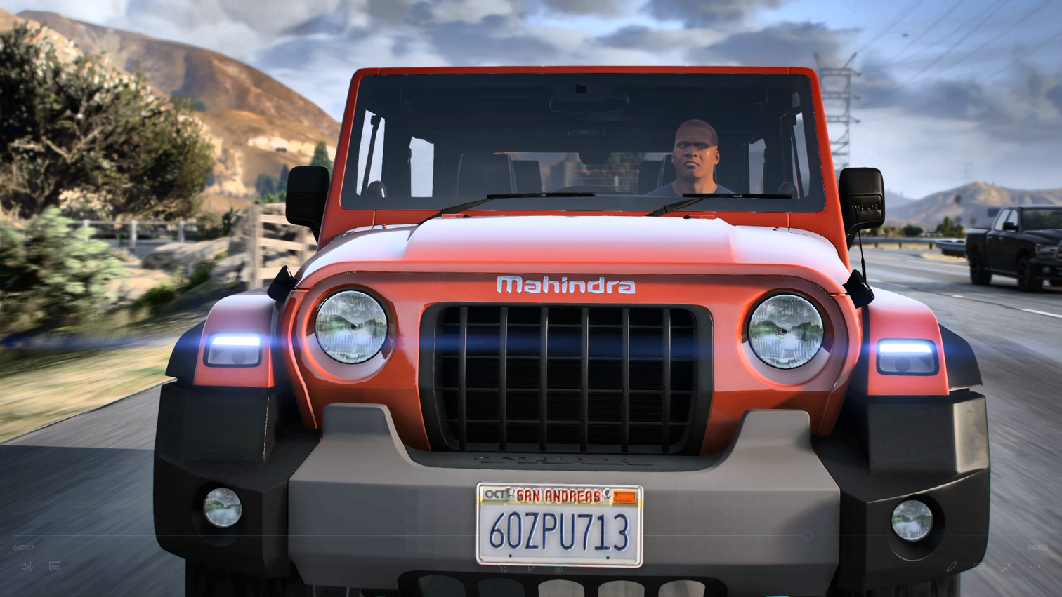 Mahindra Thar 2021 Car Mod GTA 5 – GTAINDIAMODS