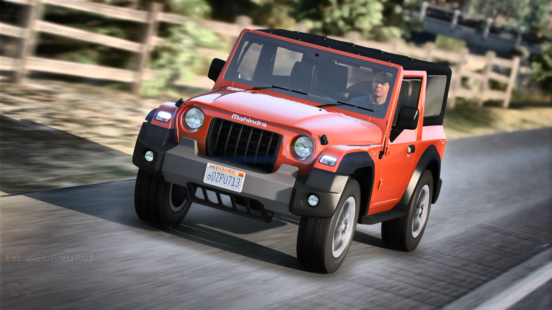 Mahindra Thar 2021 Car Mod GTA 5 – GTAINDIAMODS