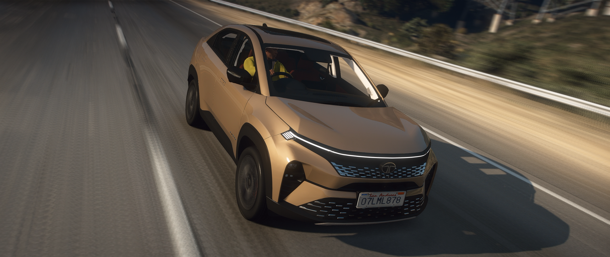 Tata Currv 2024 Car Mod GTA 5 – GTAINDIAMODS