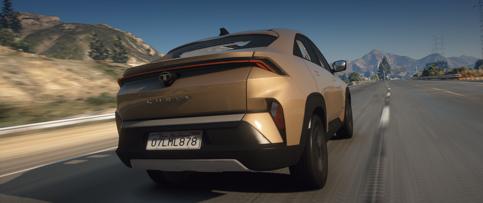 Tata Currv 2024 Car Mod GTA 5 – GTAINDIAMODS