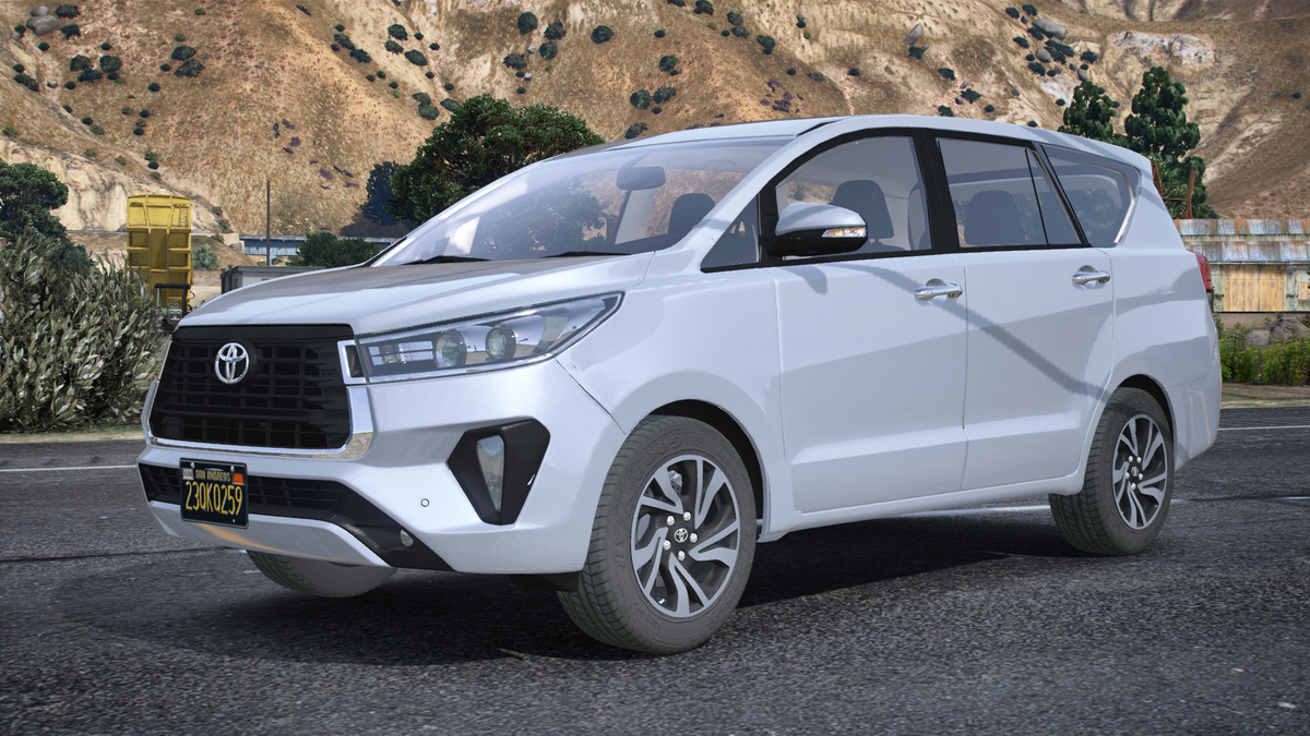 Toyota Innova Crysta 2021 Car Mod GTA 5 – GTA India Mods