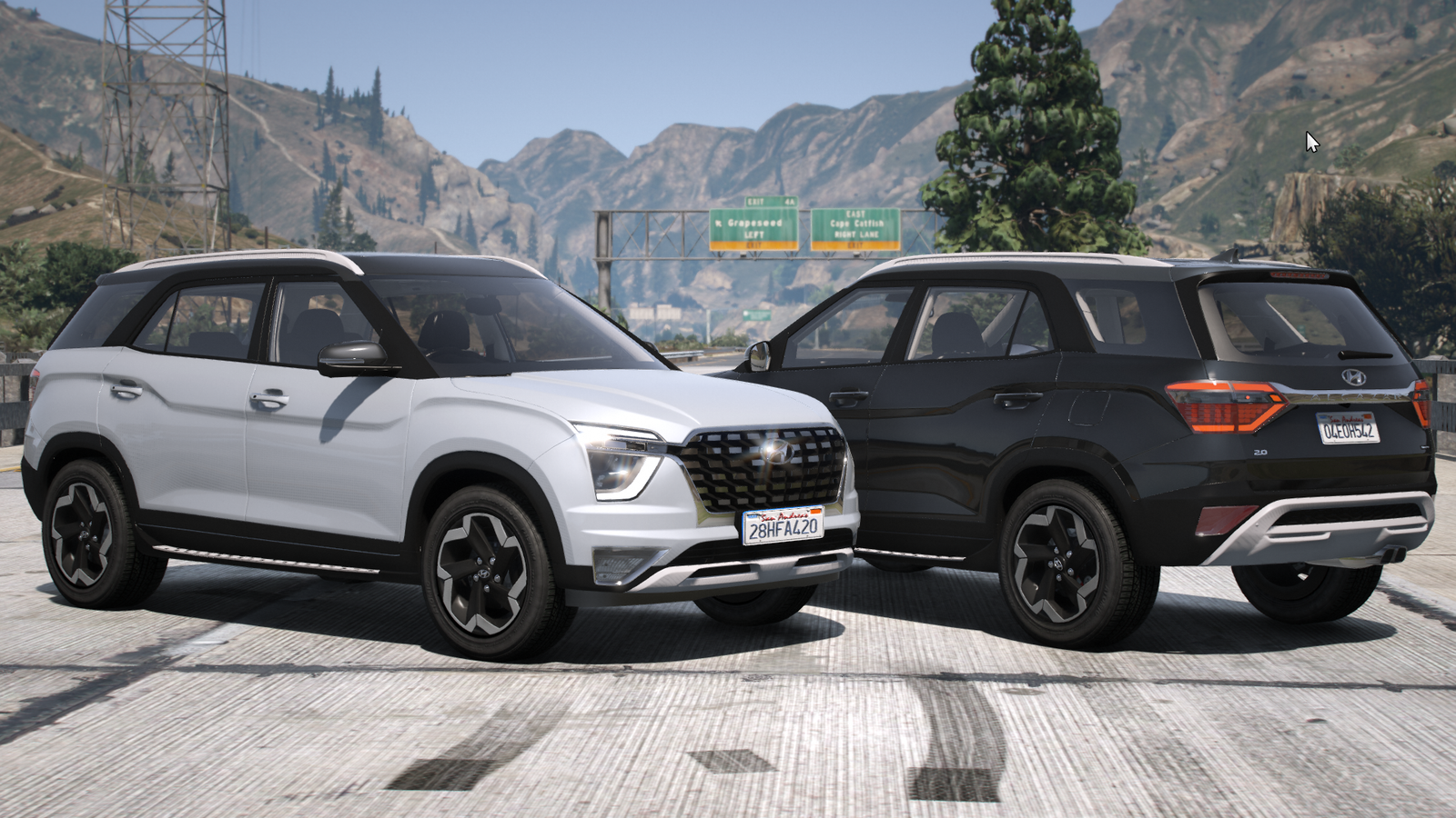 Hyundai Alcazar 2021 Car Mod GTA 5 – GTA India Mods