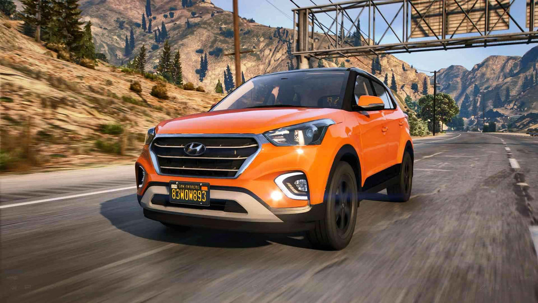 Hyundai Creta 2019 Facelift Car Mod GTA 5 – GTAINDIAMODS