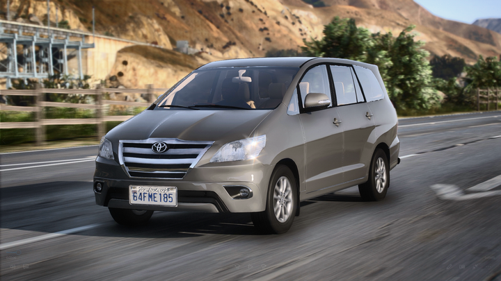 Toyota Innova Bundle 2015 Car Mod GTA 5 – GTA India Mods